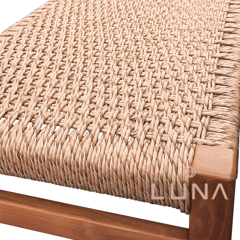 RAPAT SYNTHETIC - Teak Wood Bench – Luna Bali Furniture