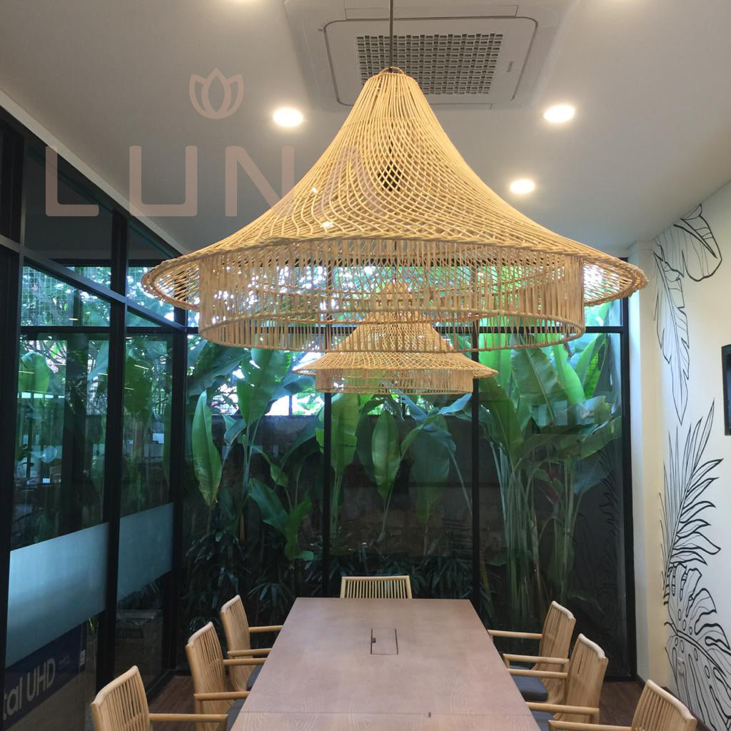 SARAH - Pendant lamp rattan – Luna Bali Furniture